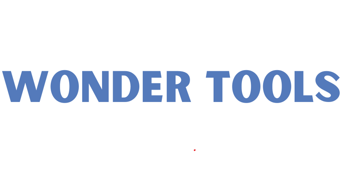 Wonder Tools